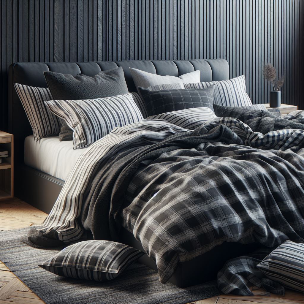 Mix & Match Bedding Black And White – Sterling Jax